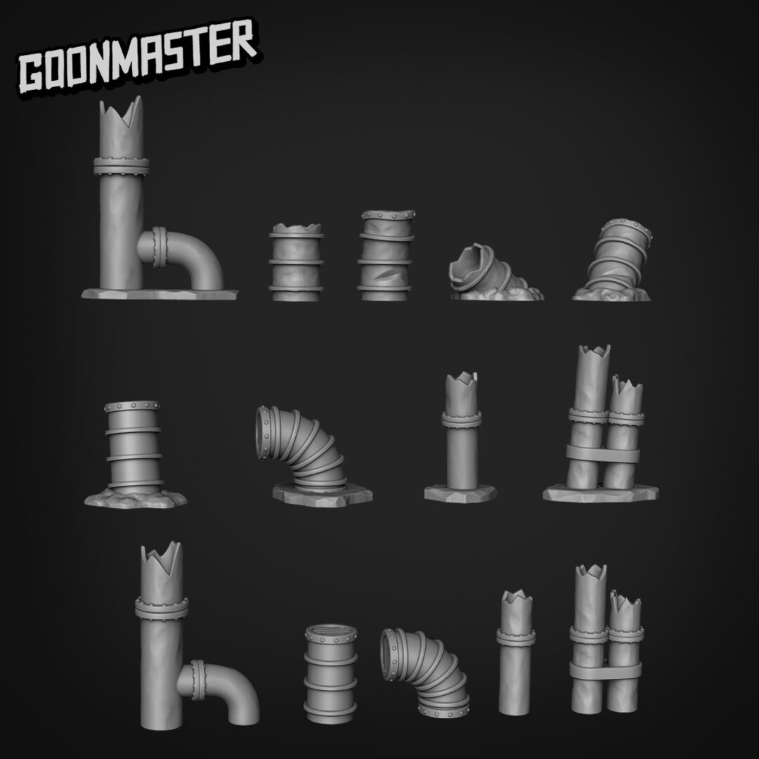 Basing Bits - Industrial Pipes | D&D | Dnd | Dungeons and Dragons ...