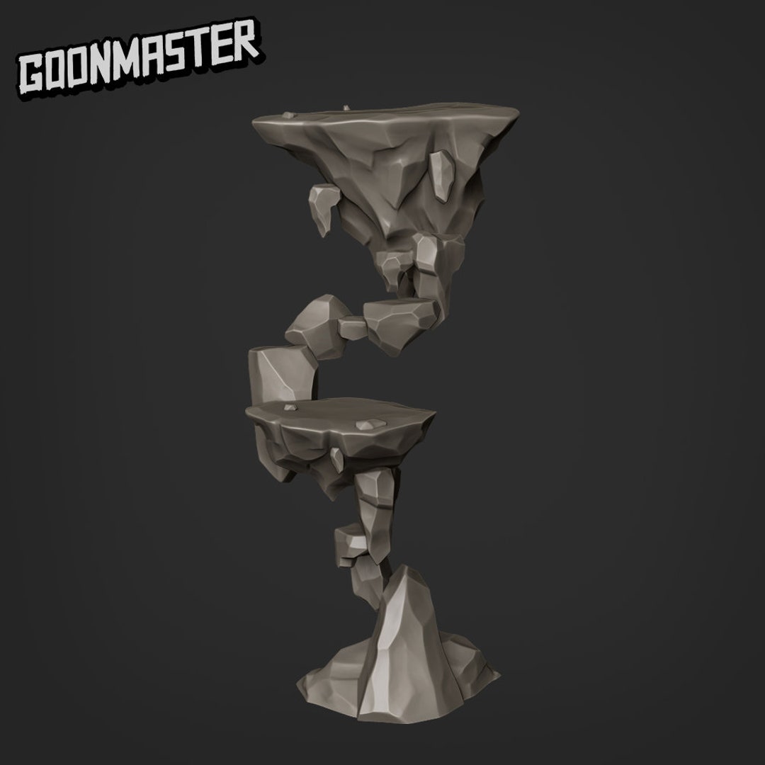 Floating Rocks | D&D | Dnd | Dungeons and Dragons | Wargaming | 3D ...