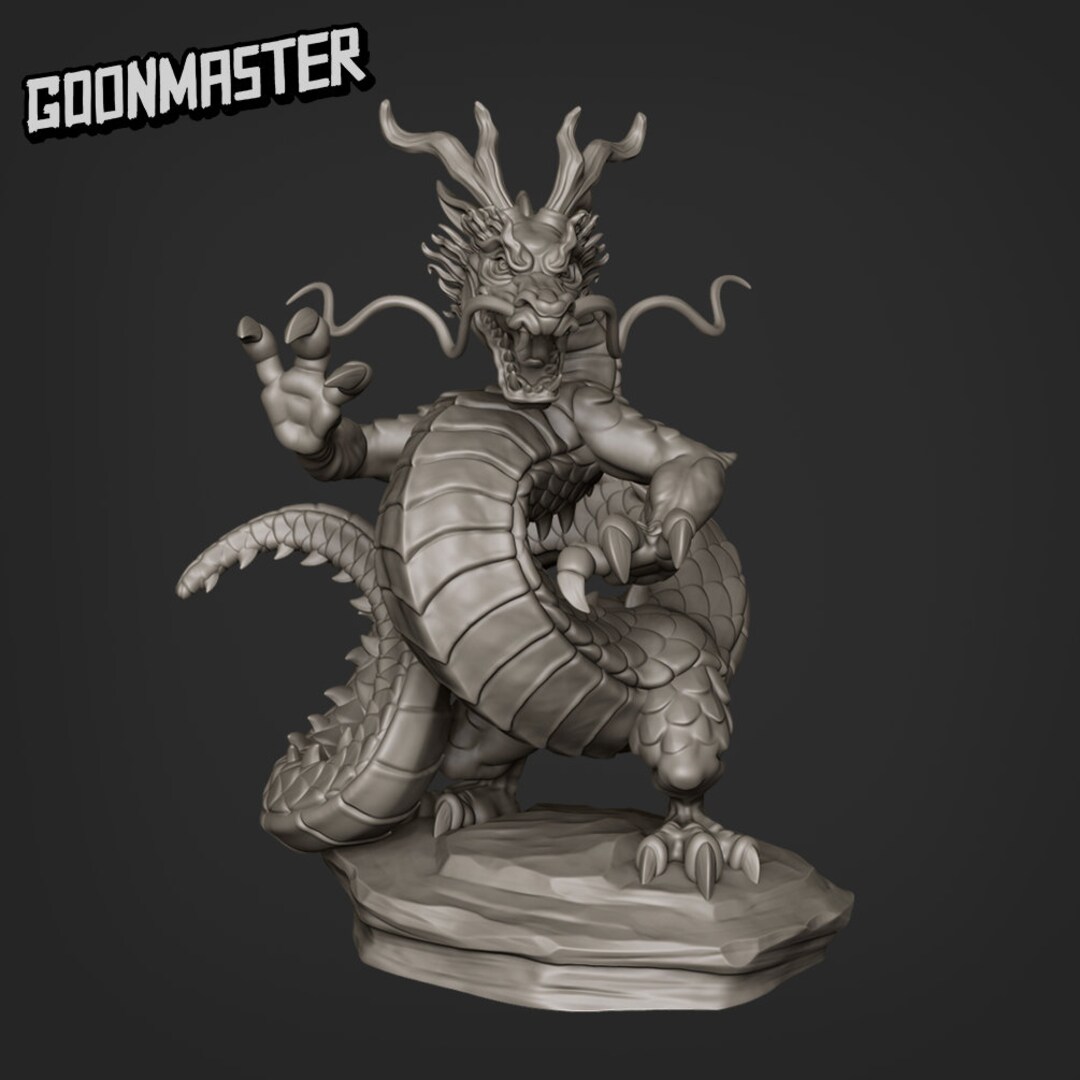 Eastern Dragon | D&D | Dnd | Dungeons and Dragons | Wargaming | 3D ...