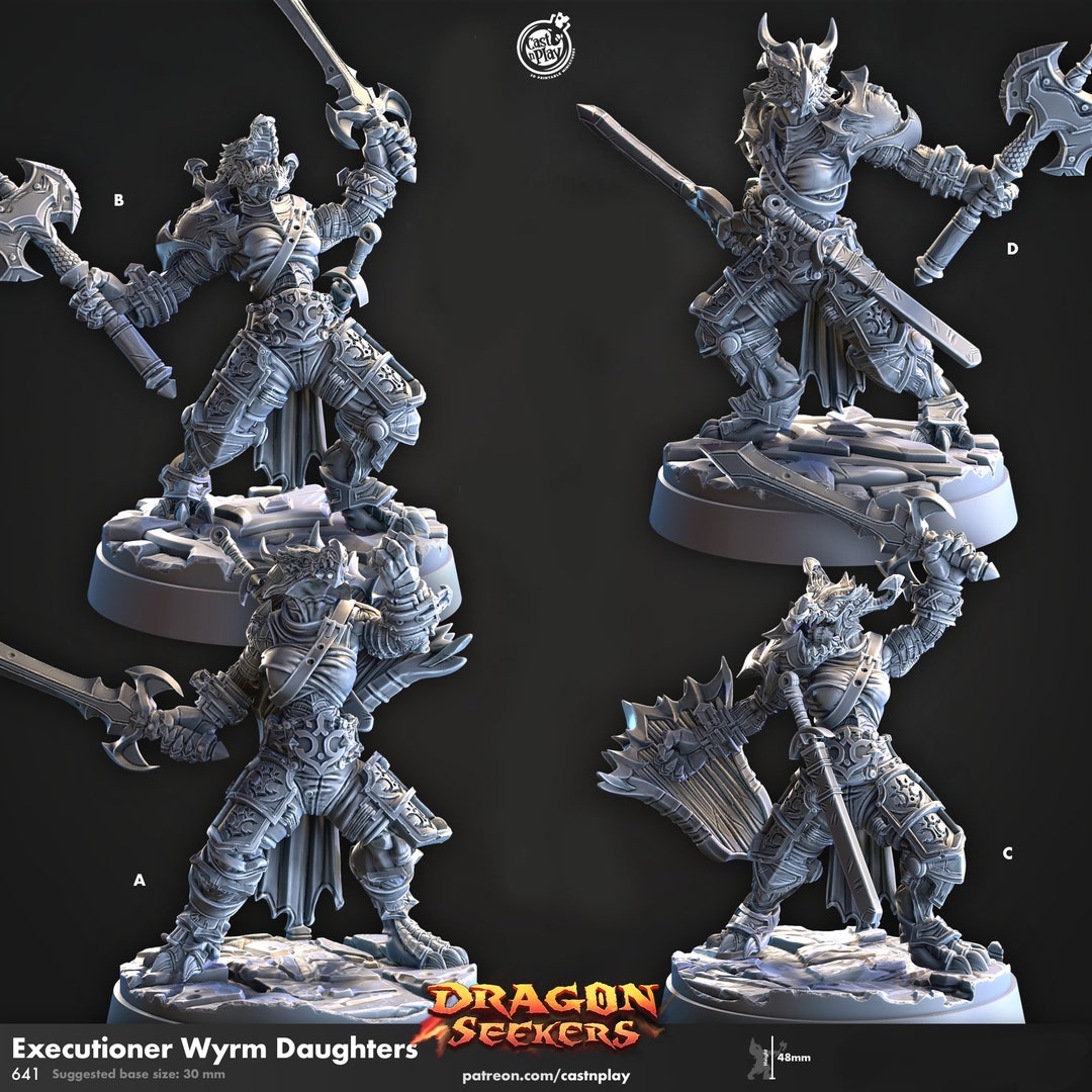 Wyrm Daughter Executioners Bundle D&D Dnd Dungeons and Dragons ...