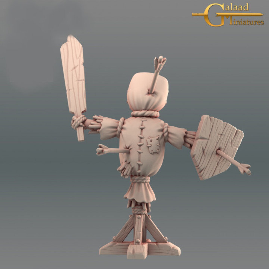 Training Dummy D&D Dnd Dungeons and Dragons Wargaming 3D Printed Model ...