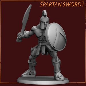 Spartan Swordsman Bundle | D&D | Dnd | Dungeons and Dragons | Wargaming ...