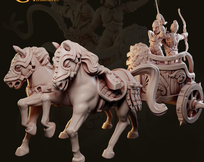 Colosseum Chariot D&D Dnd Dungeons and Dragons Wargaming 3D Printed ...