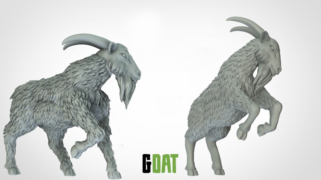 Goats | D&D | Dnd | Dungeons and Dragons | Wargaming | 3D Printed ...