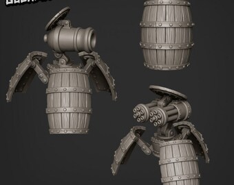 Spiked Barricade | D&D | Dnd | Dungeons and Dragons | Wargaming | 3D ...