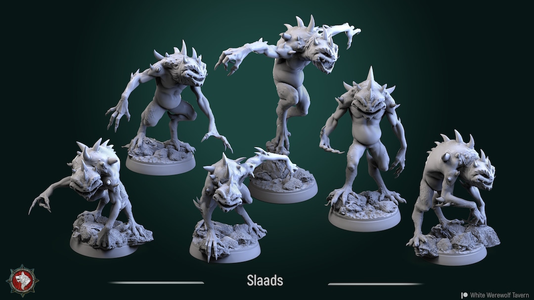 Slaad Bundle D&D Dnd Dungeons and Dragons Wargaming - Etsy
