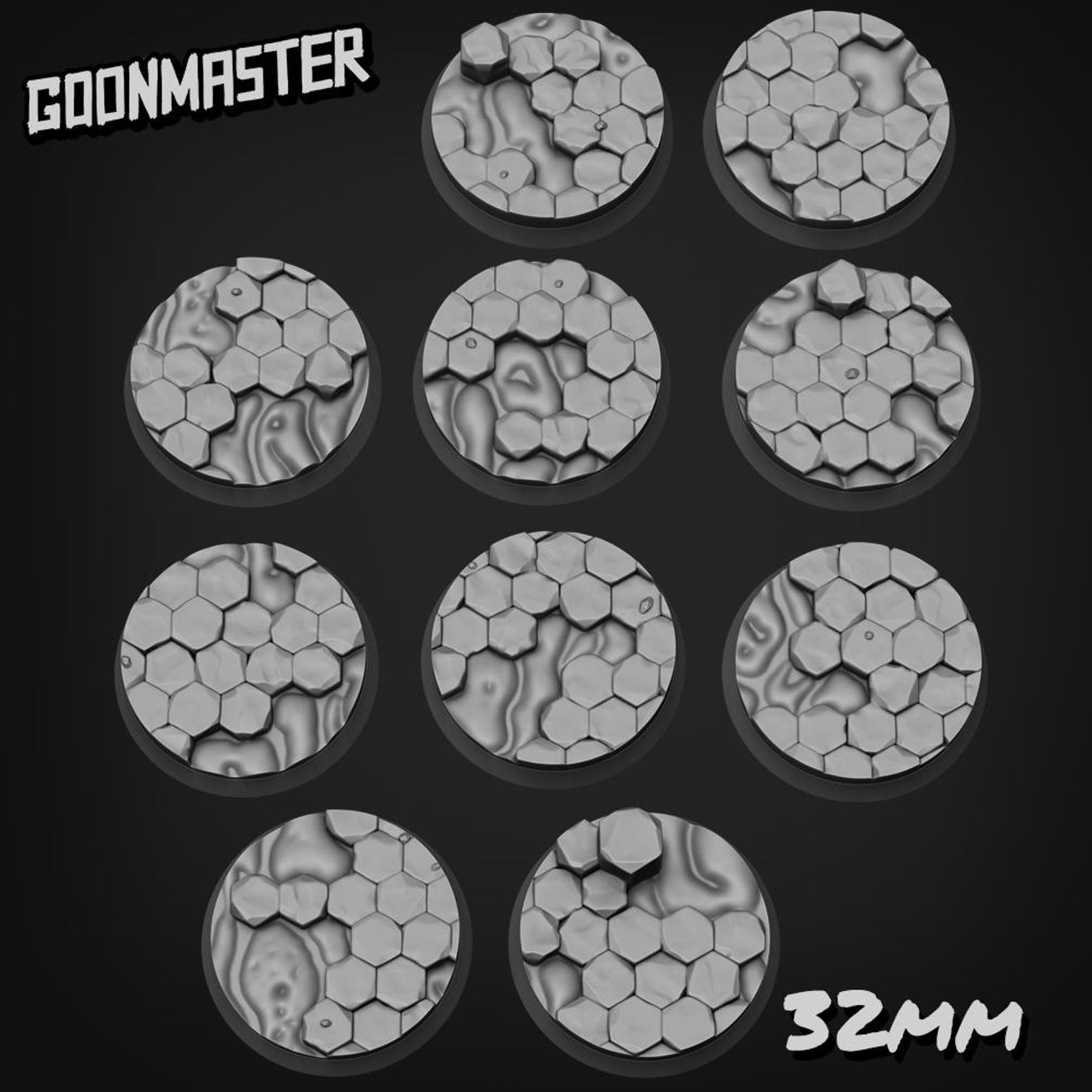 Basalt Lava Floor Bases | D&D | Dnd | Dungeons and Dragons | Wargaming ...