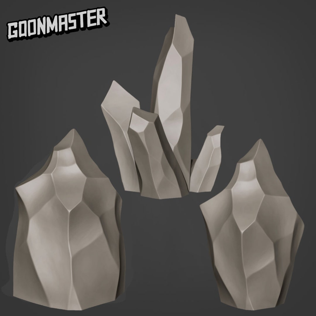 Ice Shards Bundle D&D Dnd Dungeons and Dragons Wargaming 3D Printed ...