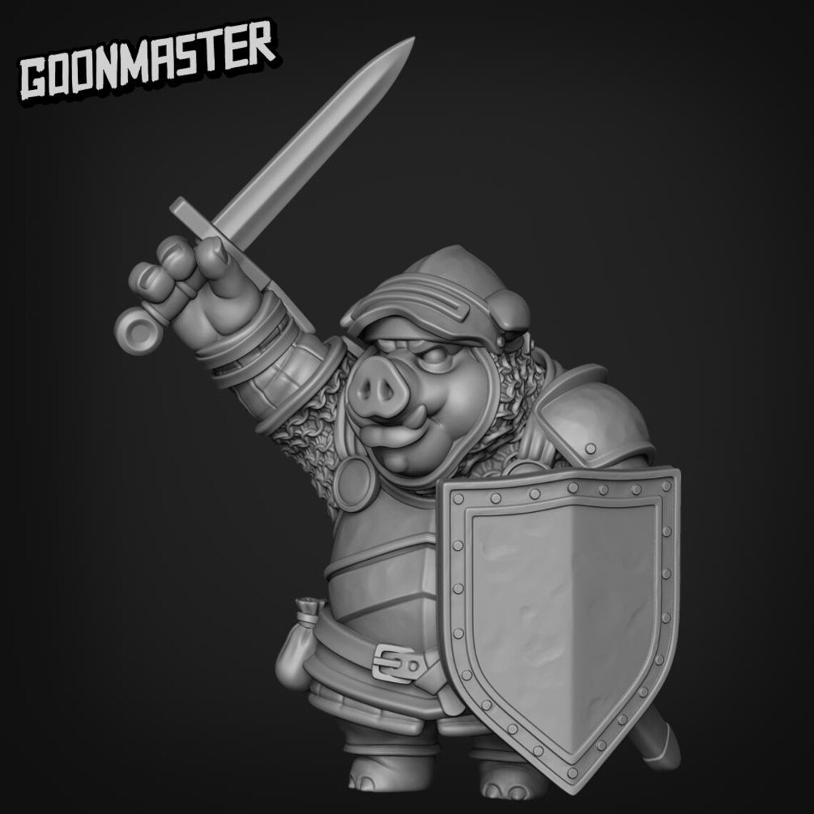 Pig Knight Bundle | D&D | Dnd | Dungeons and Dragons | Wargaming | 3D ...
