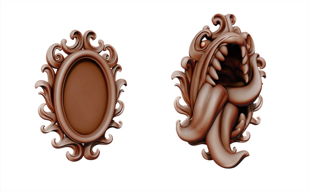 Mirror Mimic D&D Dnd Dungeons and Dragons Wargaming 3D Printed Model ...