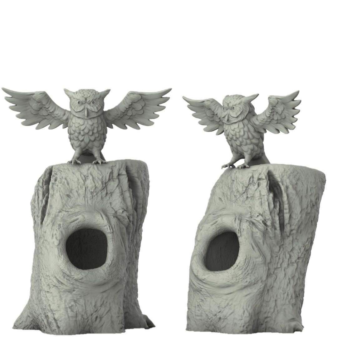 Owl | D&D | Dnd | Dungeons and Dragons | Wargaming | 3D Printed | Model ...