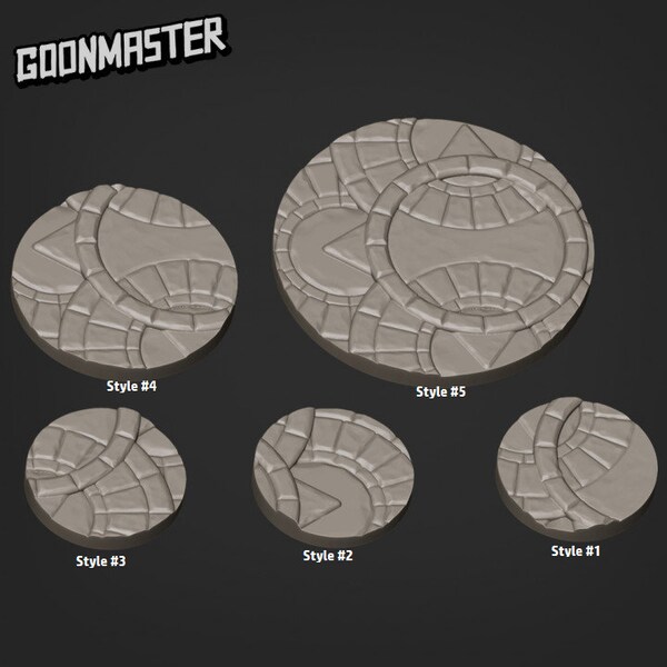 Stone 3d Printed Tile Base - Etsy