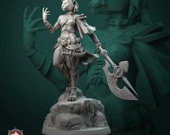 Faun Druid D&D Dnd Dungeons and Dragons Wargaming 3D Printed Model Role ...