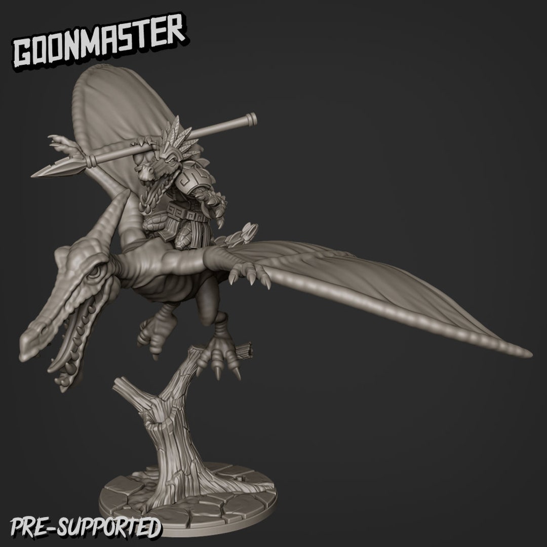 Pterodactyl Flying Mount | D&D | Dnd | Dungeons and Dragons | Wargaming ...