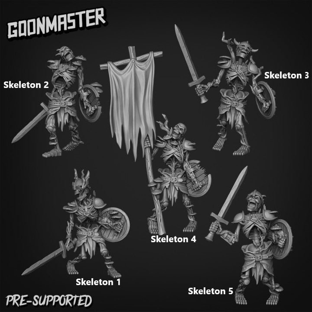 Swamp Rot Skeleton Bundle | D&D | Dnd | Dungeons and Dragons ...