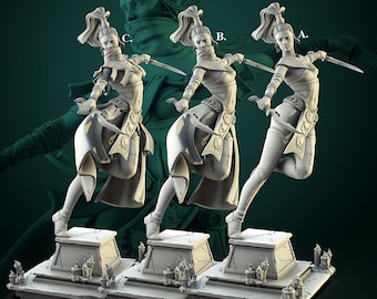 Faun Druid D&D Dnd Dungeons and Dragons Wargaming 3D Printed Model Role ...