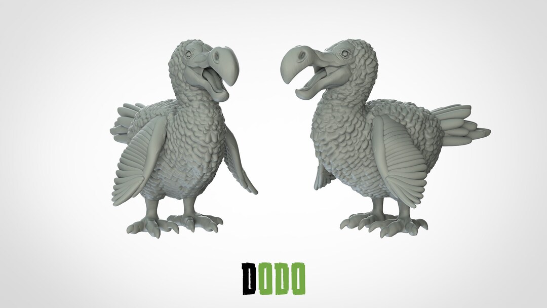 Dodo D&D Dnd Dungeons and Dragons Wargaming 3D Printed Model Role ...