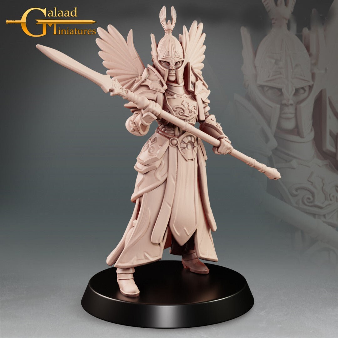 Female Guard D&D Dnd Dungeons and Dragons Wargaming 3D Printed Model ...