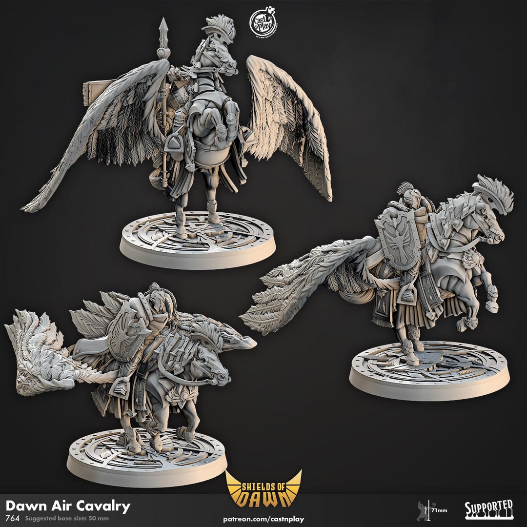 Dawn Air Cavalry Bundle | D&D | Dnd | Dungeons and Dragons | Wargaming ...