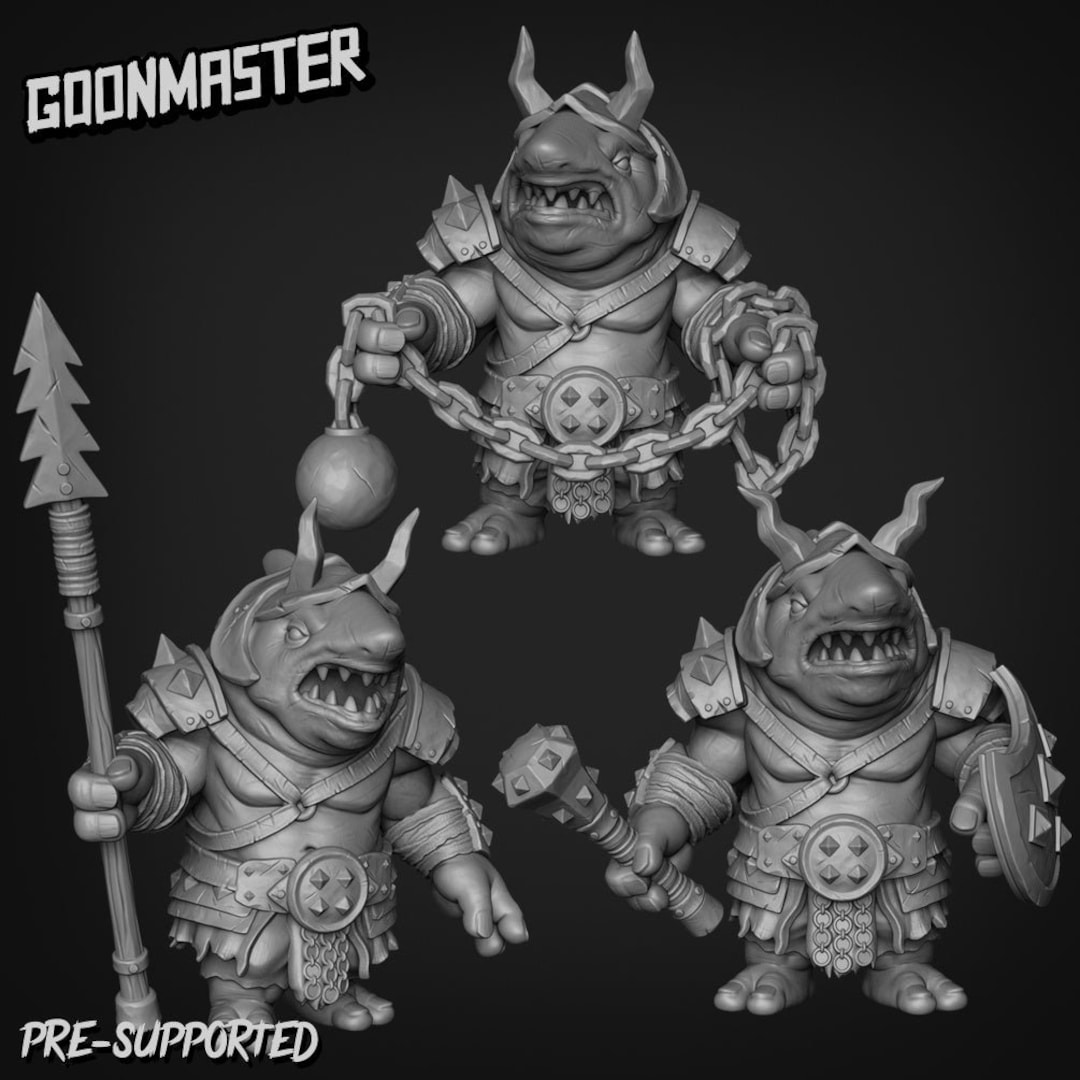 Shark Berserker Bundle | D&D | Dnd | Dungeons and Dragons | Wargaming ...