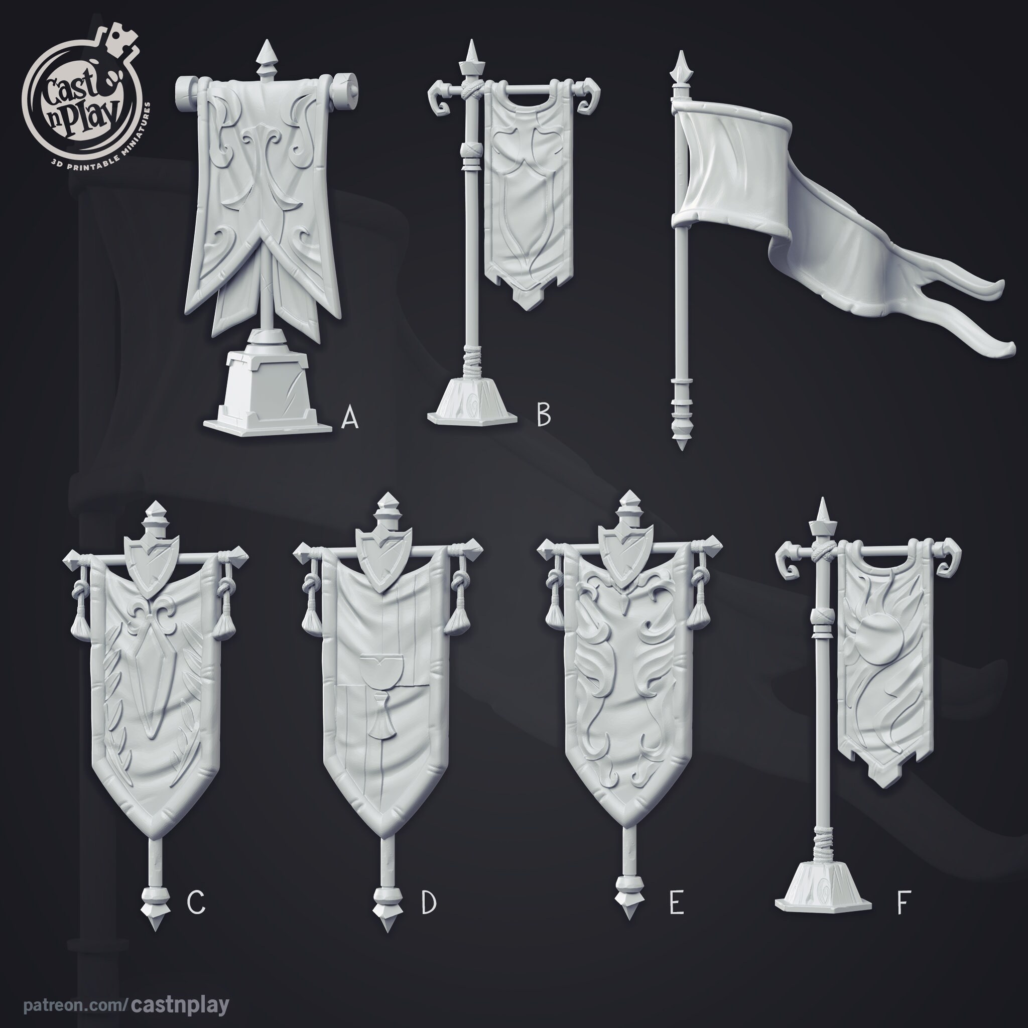 Tournament Props D&D Dnd Dungeons and Dragons Wargaming 3D Printed ...
