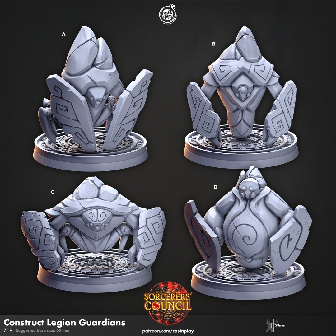 Construct Legion Guardians Bundle D&D Dnd Dungeons and Dragons ...