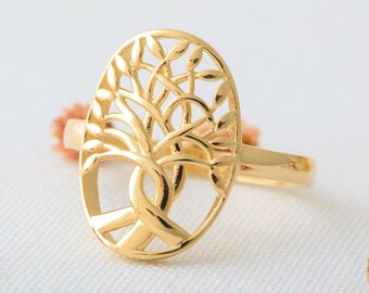 Tree of Life Ring - Etsy