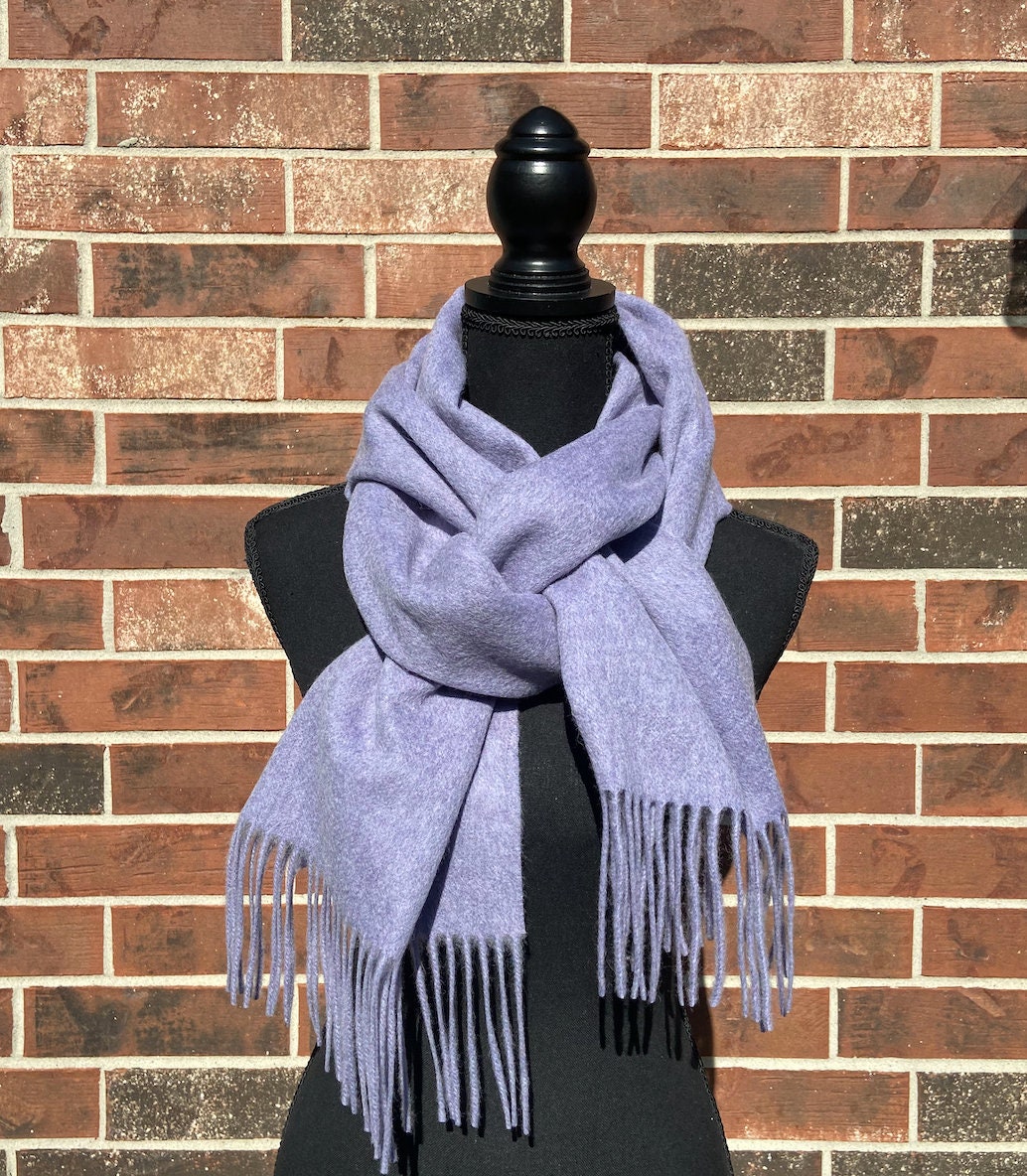 Alpaca Wool Scarf With Lavender Sachet| Winter Scarf| Cashmere Scarf ...
