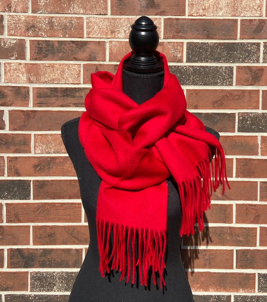 Alpaca Wool Scarf With Lavender Sachet| Winter Scarf| Cashmere Scarf ...