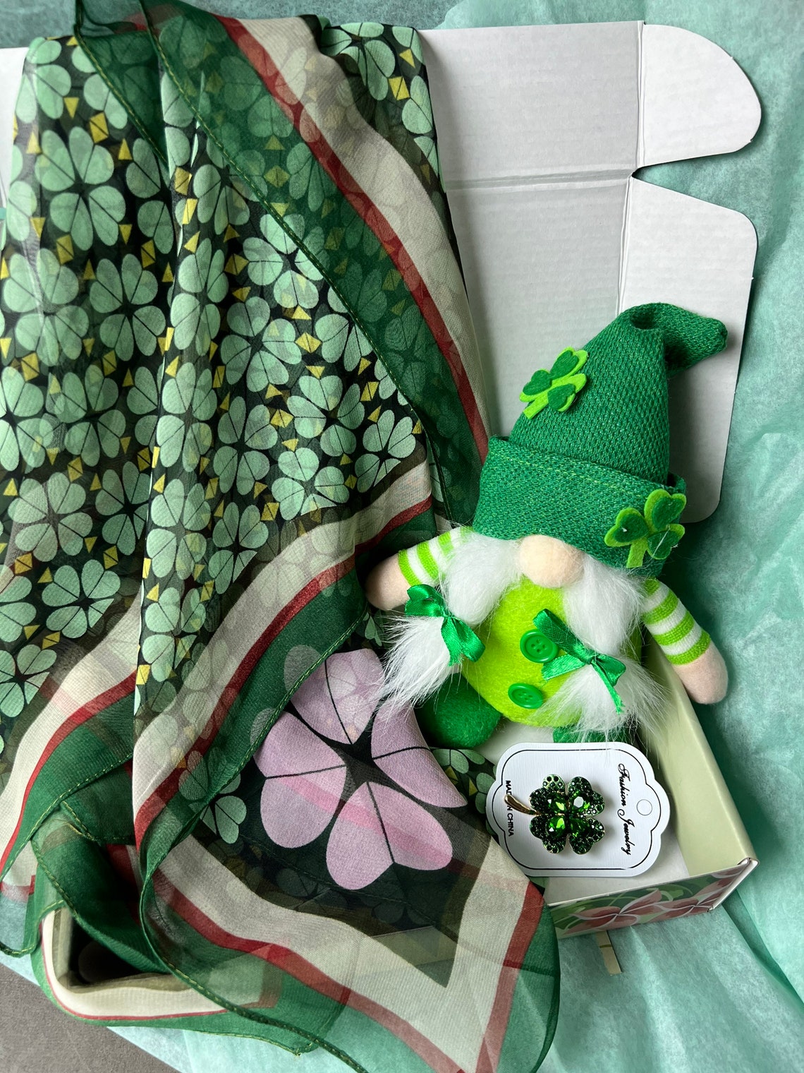 St.patric Day Gnomes; Irish Gnomes; Clover Gnomes; Lucky Charm; Gift ...