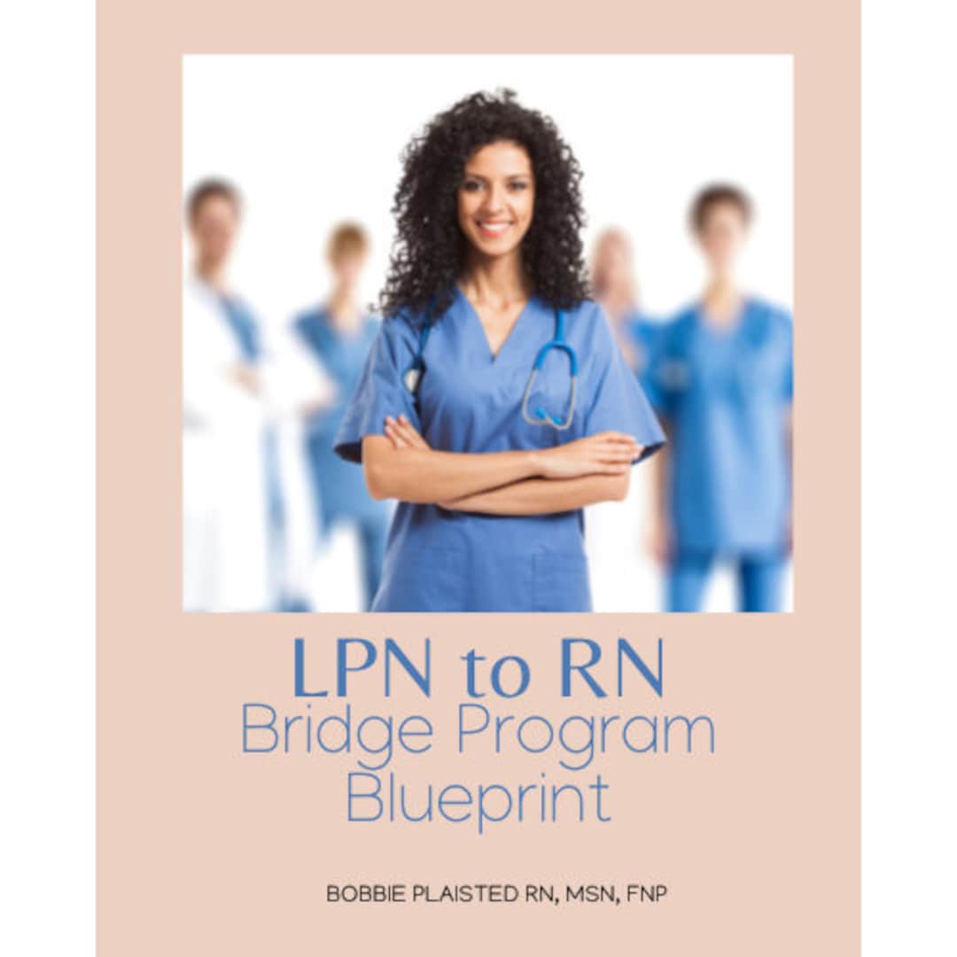 LPN to RN: Bridge Program Blueprint - Etsy