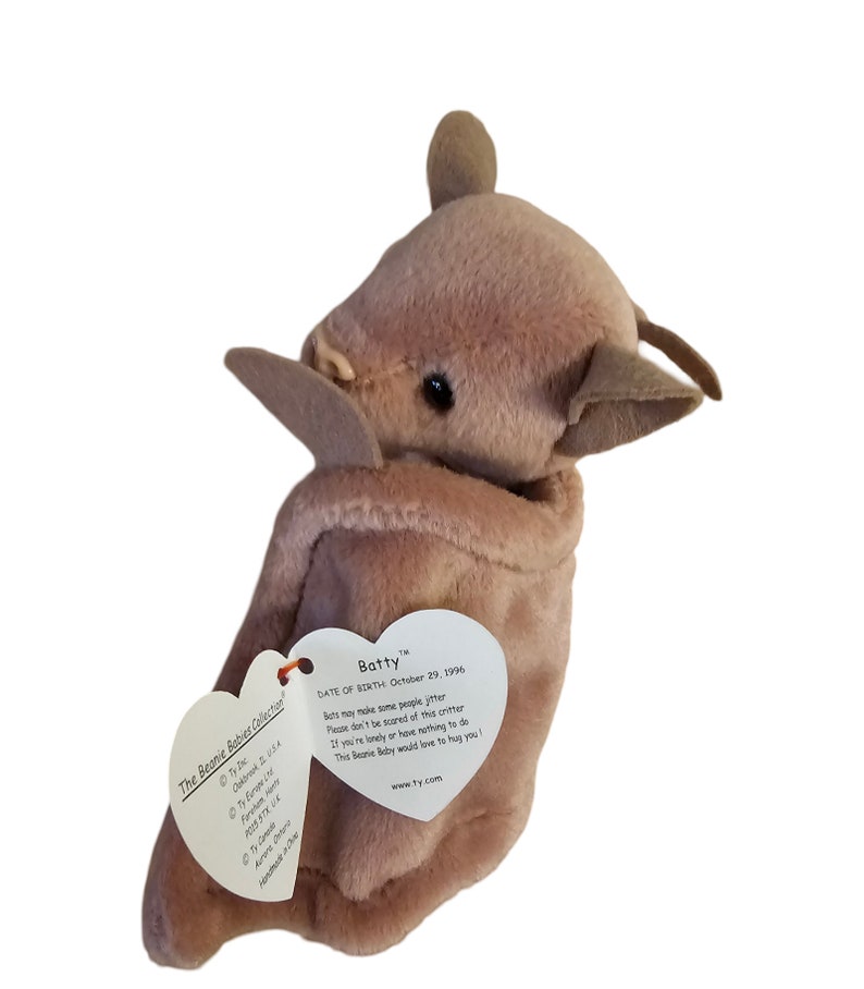 Vintage Ty Beanie Baby Batty - Etsy
