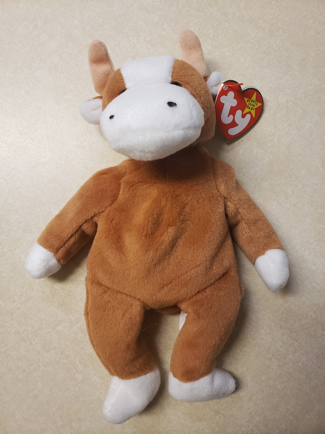 Vintage 1995 Ty Beanie Babies Bessie the Cow - Etsy