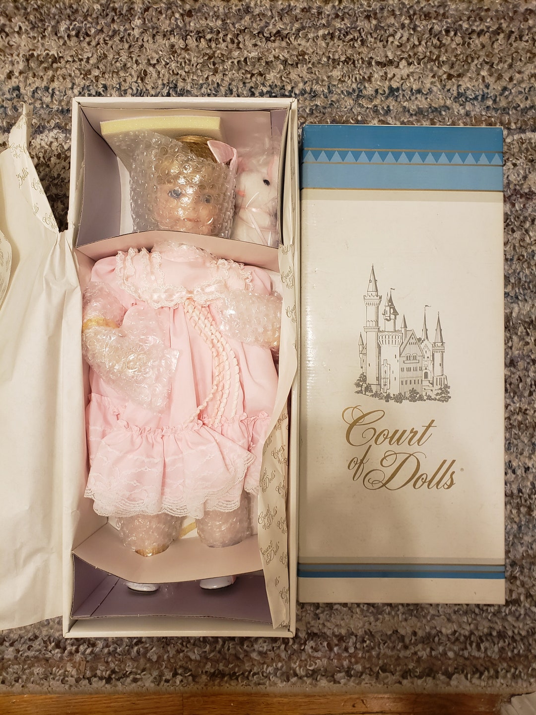 Vintage Court of Dolls Porcelain Doll. - Etsy