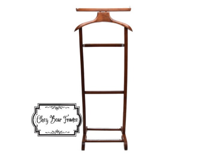 Vintage Heavy Valet Stand Valet De Nuit Dressing Room Clothes Hanger ...