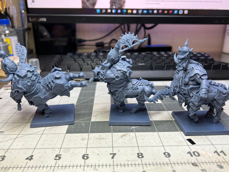Bull Centaur Infernal Dwarf Magmhorin - Lost Kingdom Miniatures - Etsy