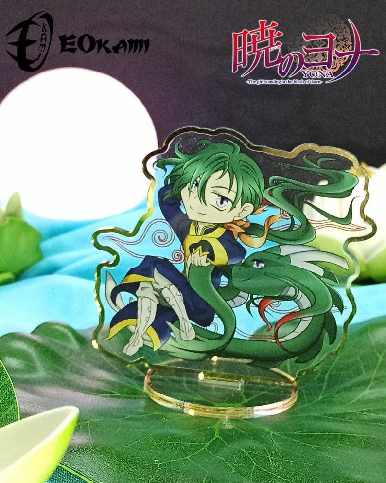 Yona and the 4 Dragons Acrylic Standee Gold Edge Double Sided - Etsy
