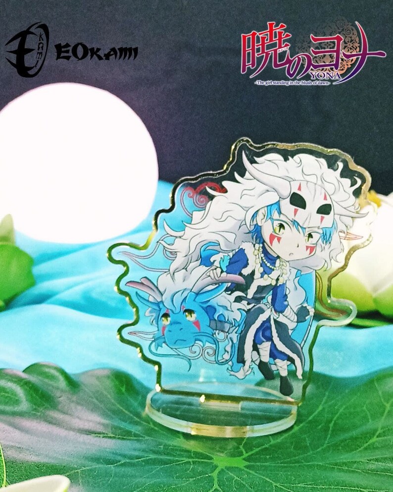 Yona and the 4 Dragons Acrylic Standee Gold Edge Double Sided - Etsy