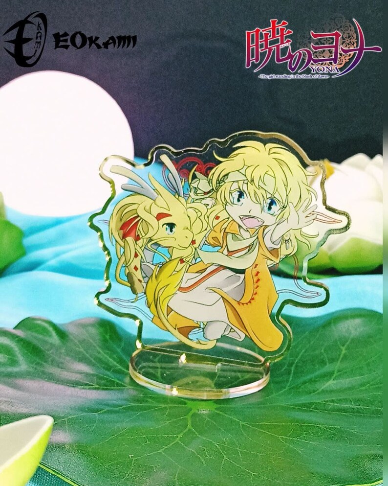 Yona and the 4 Dragons Acrylic Standee Gold Edge Double Sided - Etsy