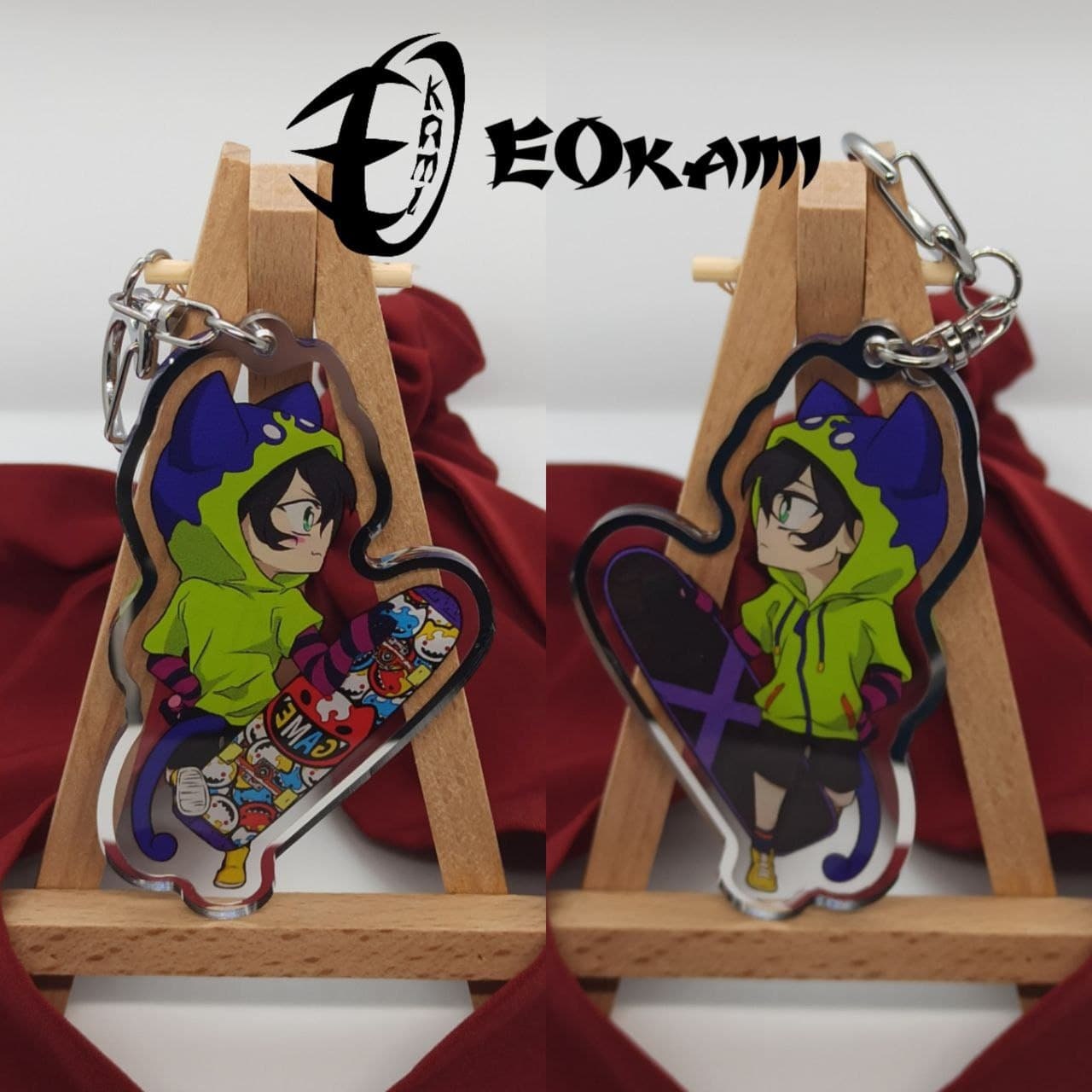 SK8 the Infinity Keycharms - Etsy