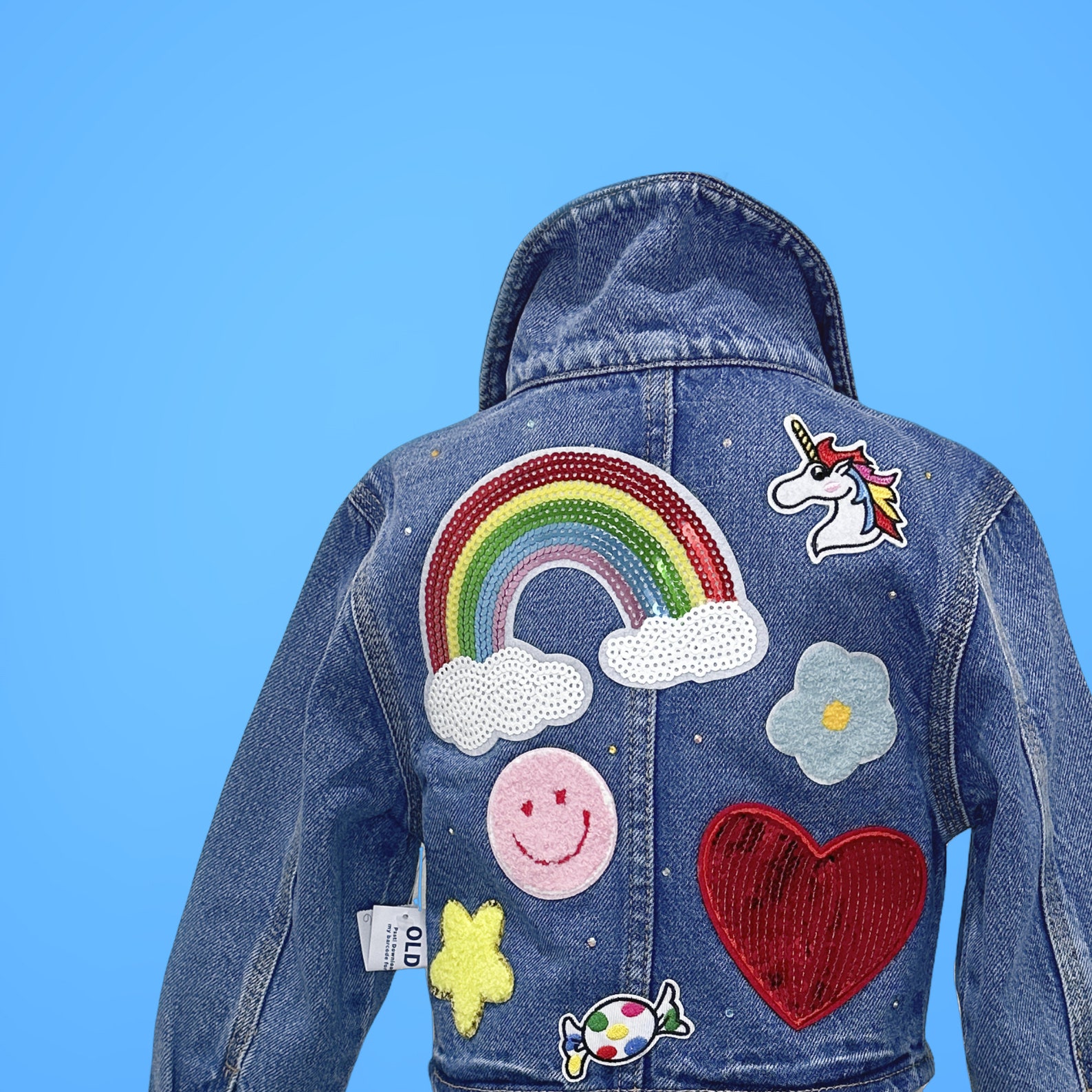 Custom Kids Jean Jacket | Custom Jean Jacket | Patch Jean Jacket ...