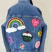 Custom Patch Denim Jacket: Kids Personalized Jean Jacket - Etsy