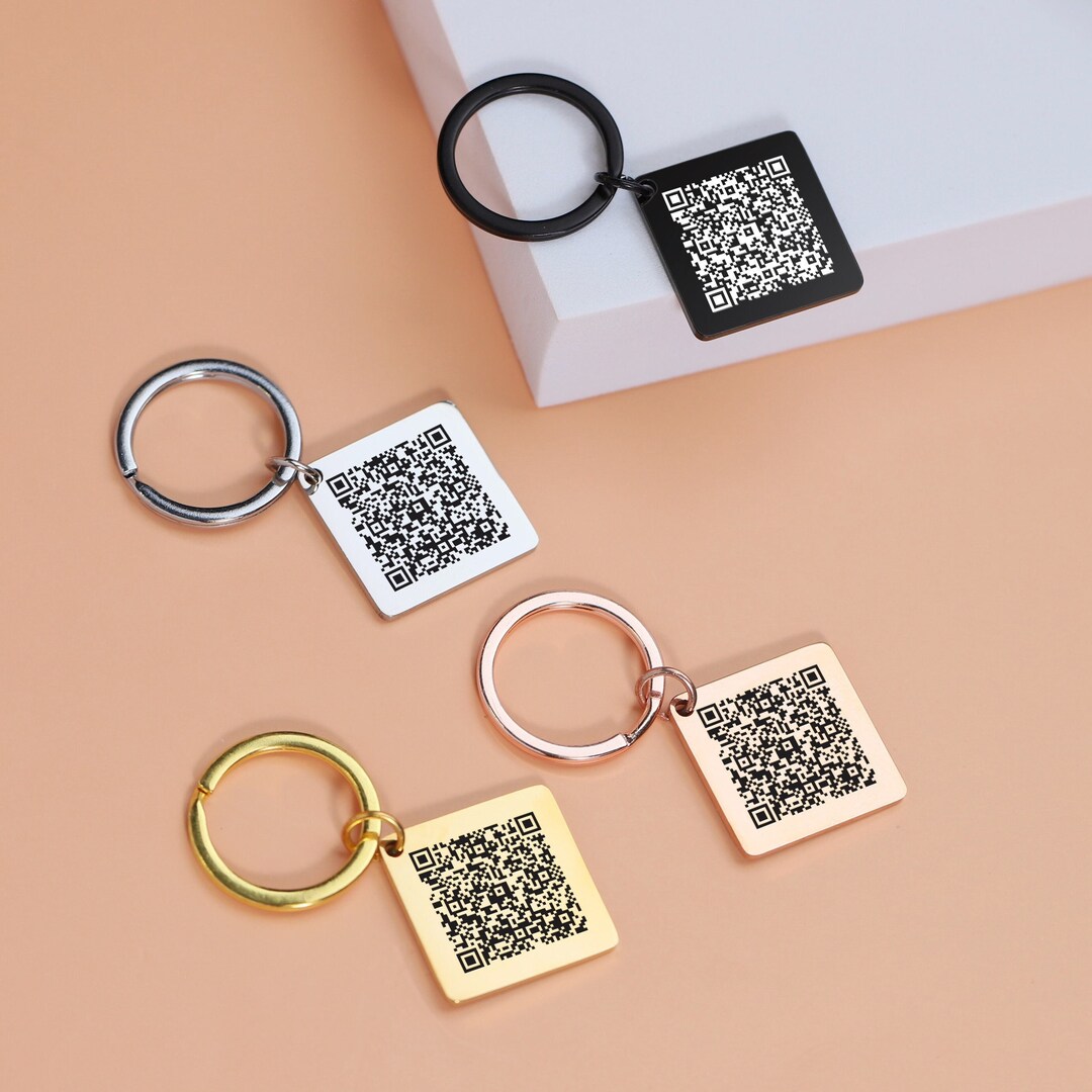 QR Code Keychain Custom Keychain QR Code Sign Engraving - Etsy Canada QR Code Keychain Custom Keychain QR Code Sign Engraving - Etsy Canada