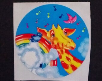 Lisa Frank Giraffe - Etsy