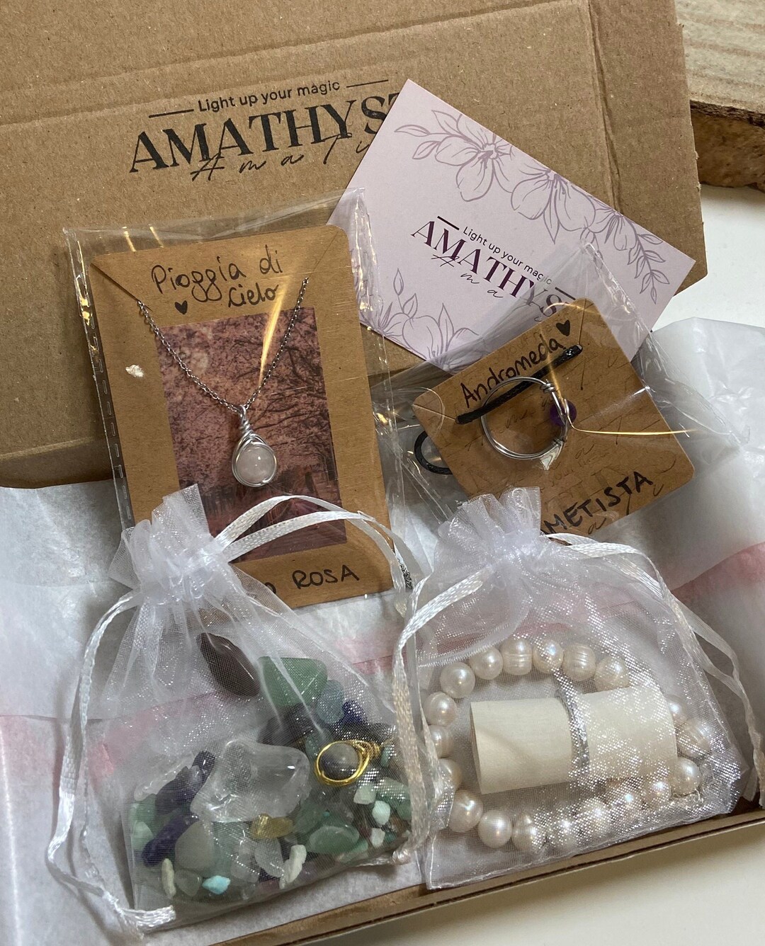 BOITE MYSTÈRE boîte à bijoux surprise faite à la main boîtes de prix ...