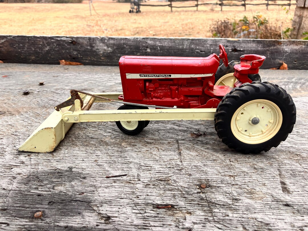 Vintage Ertle International Tractor With Front End Loader - Etsy