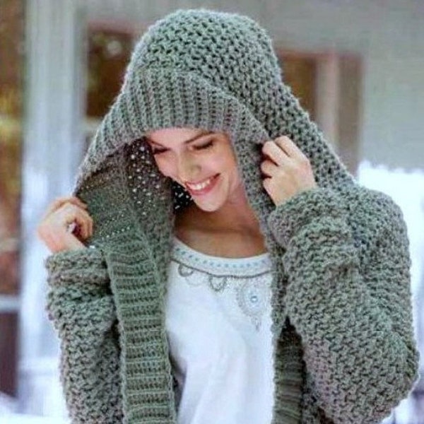 Hooded Coat Pattern - Etsy