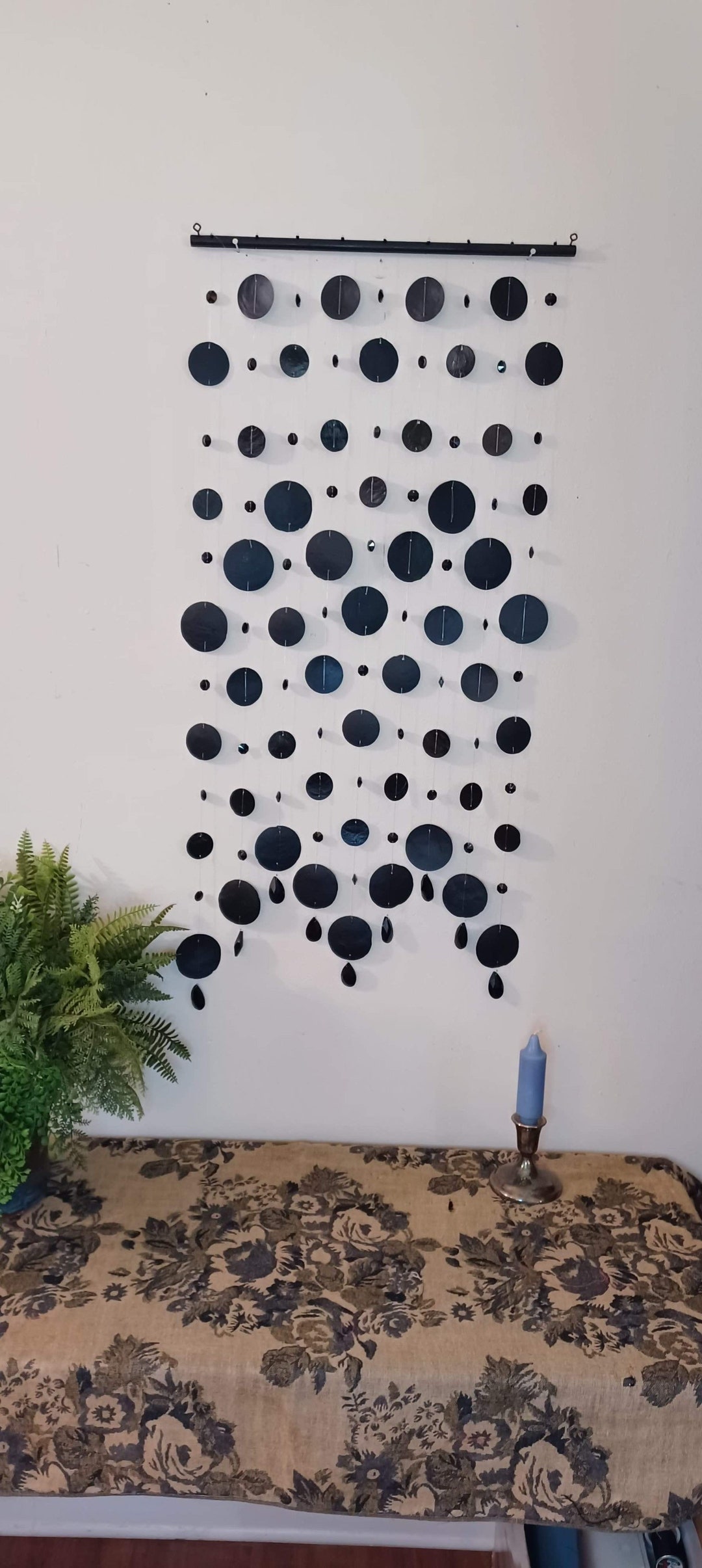 Capiz Shell Wall Decor/window Curtain/wall Art - Etsy