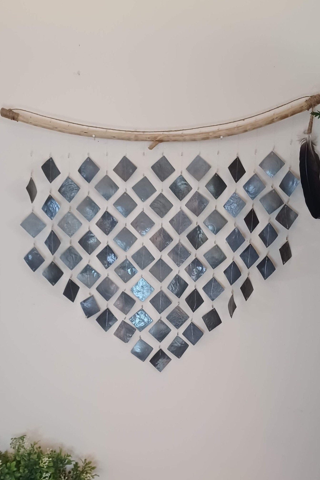 Capiz Wall/window Curtain Decor - Etsy