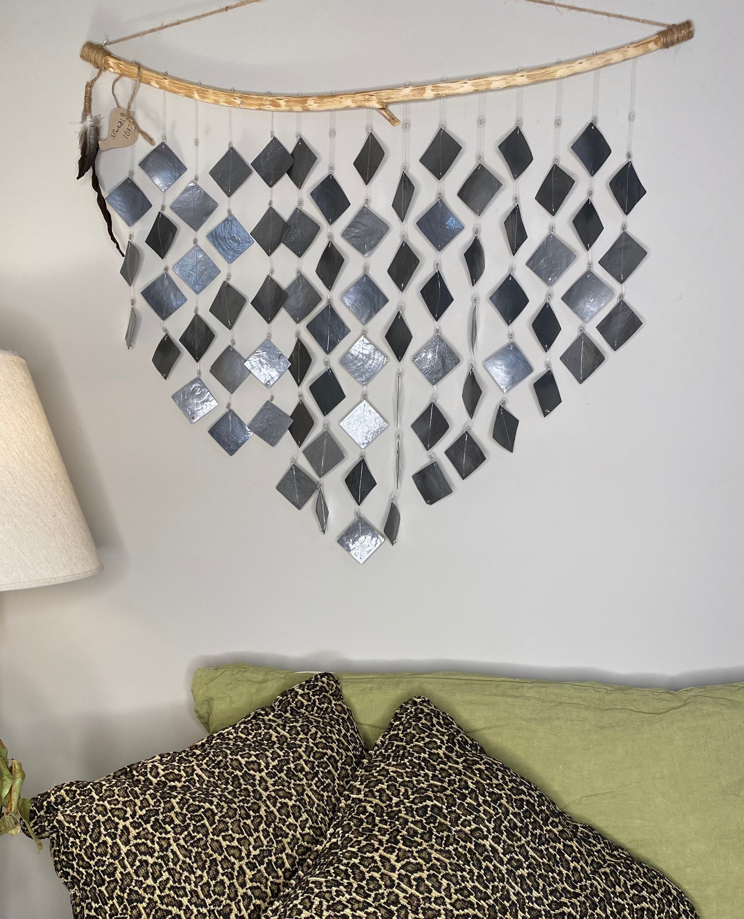 Capiz Wall/window Curtain Decor - Etsy